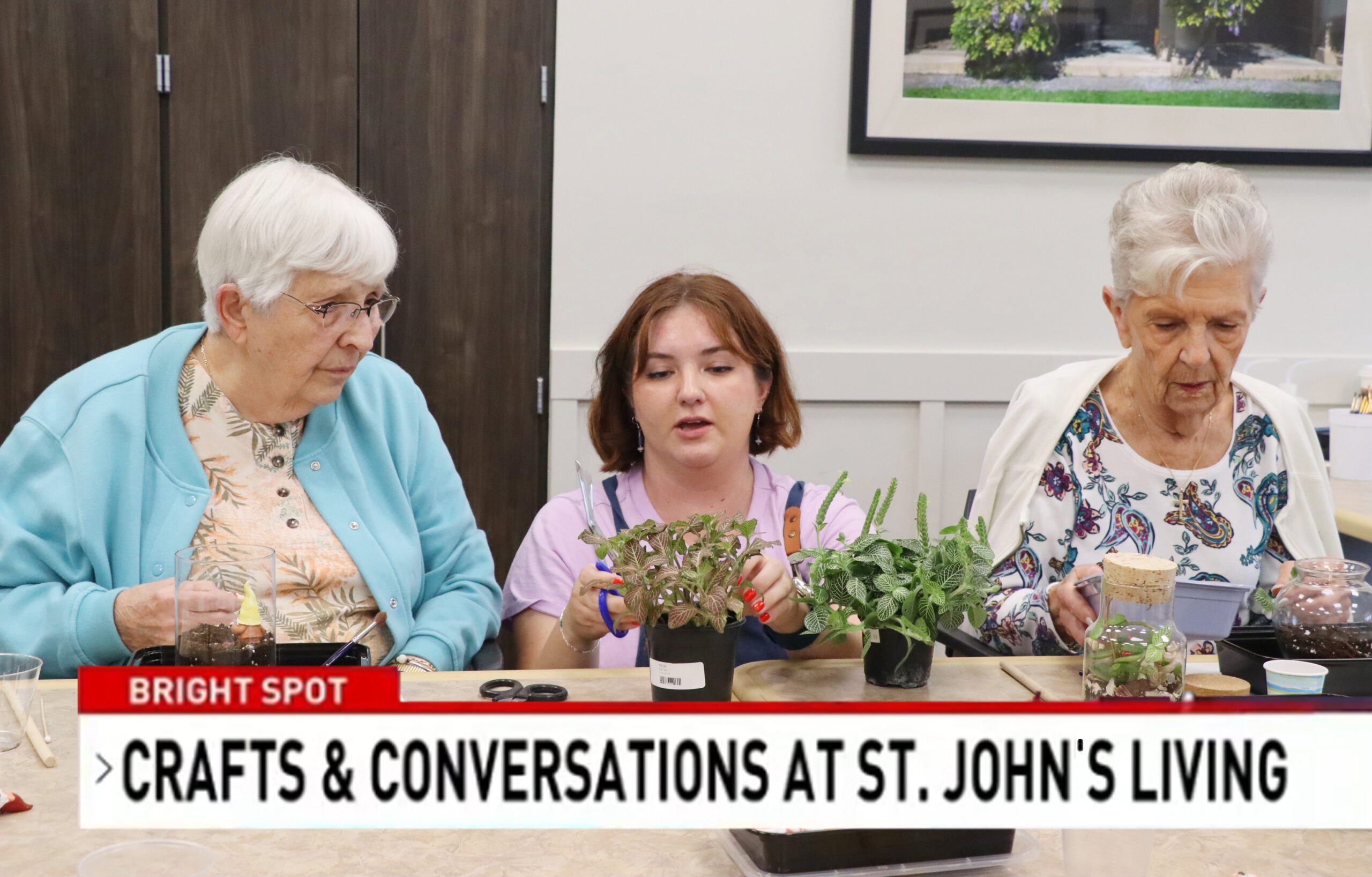 Bright Spot: Crafts Bring Joy to Residents - St. John's