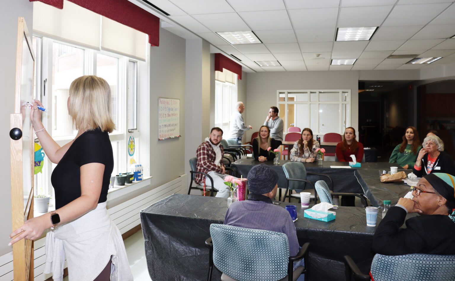 Nazareth Students Volunteer at St. John's Respite - St. John's