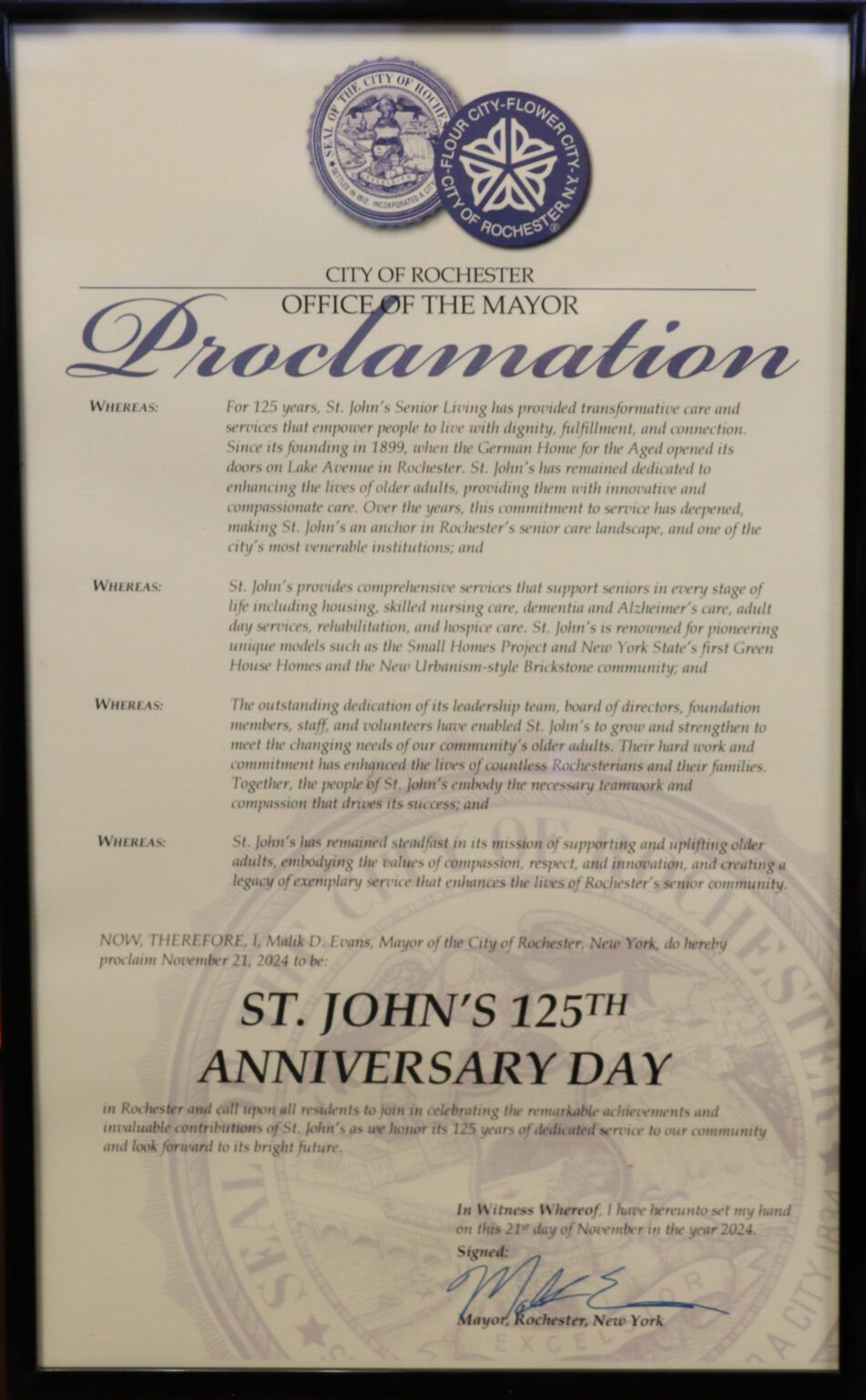 Welcoming Change for 125 Years - St. John's